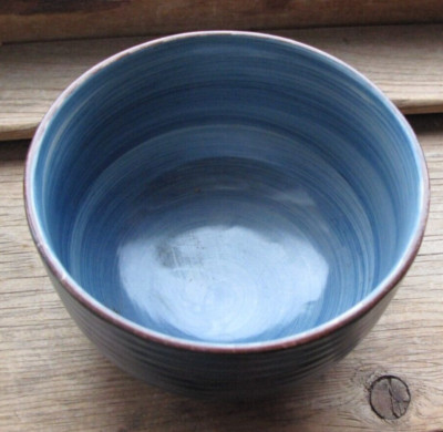 Vintage Alco Industries "Frontier" Blue Cereal Bowl 6" Multiples Avail ...
