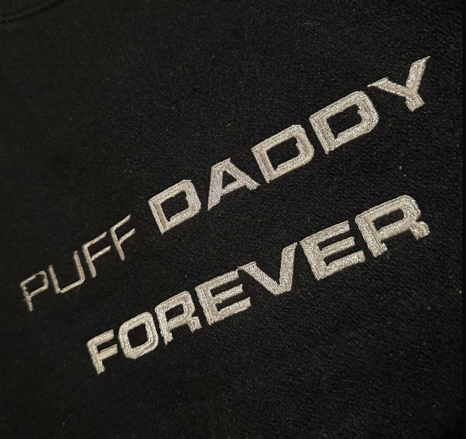 Vintage 99’ Puff Daddy Forever Bad Boy Ent. Excelled Varsity Wool ...