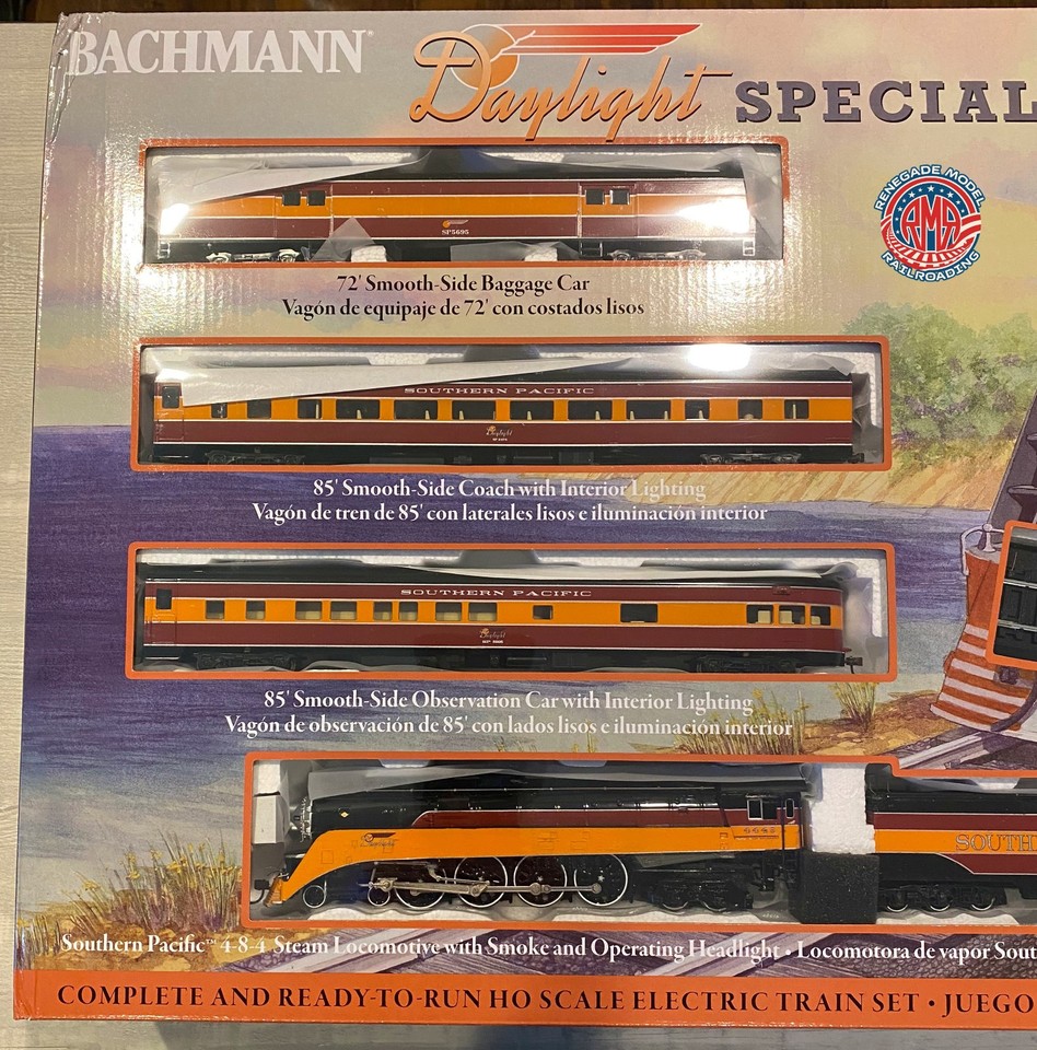 Bachmann 00776 HO Scale Southern Pacific Daylight Special Locomotive ...