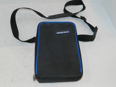 Nintendo Game Boy Carrying Case Black w/ Blue Trim OEM Official | eBay