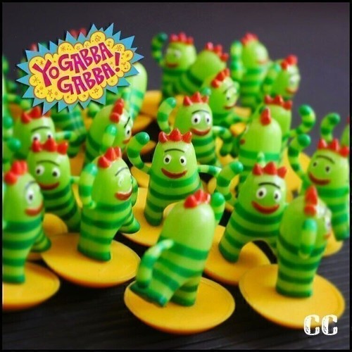 5 pcs Yo Gabba Gabba BROBEE Mini Toy | eBay