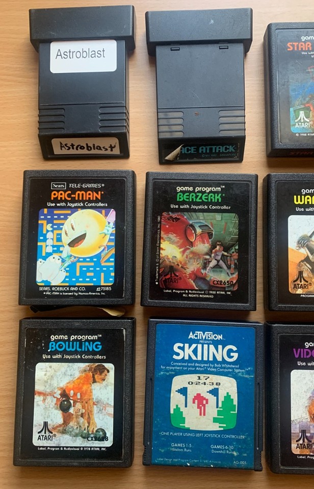 Atari 2600 Games Lot - 12 Games - Cartridges Only- All Working! | eBay