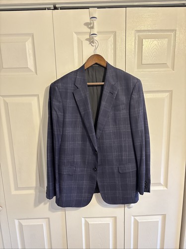 Giorgio Armani Men’s Blazer Sport Coat Blue Wool Size 42R | eBay