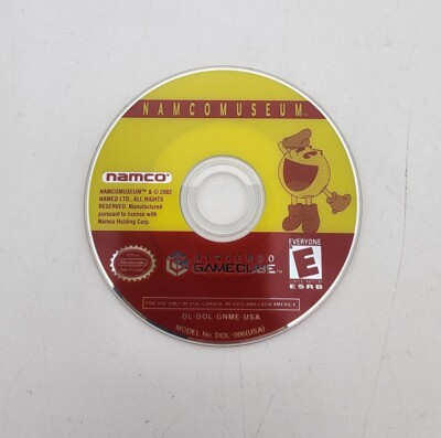 Namco Museum (Nintendo GameCube, 2002) Disc Only *TESTED* 722674021227 ...