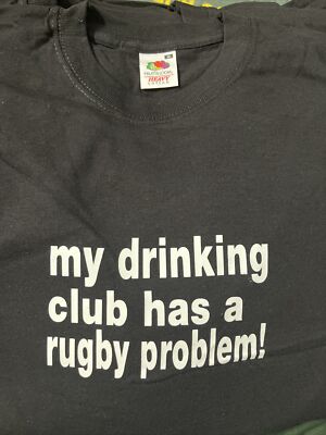 Rugby World Cup Funny Slogan Novelty T-Shirts Sarcastic Joke Black | eBay