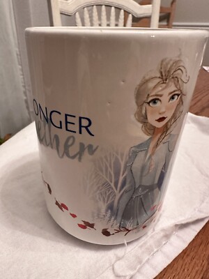 Zak! Disney Frozen Elsa Anna "Stronger Together" Mug, Heart Handle | eBay