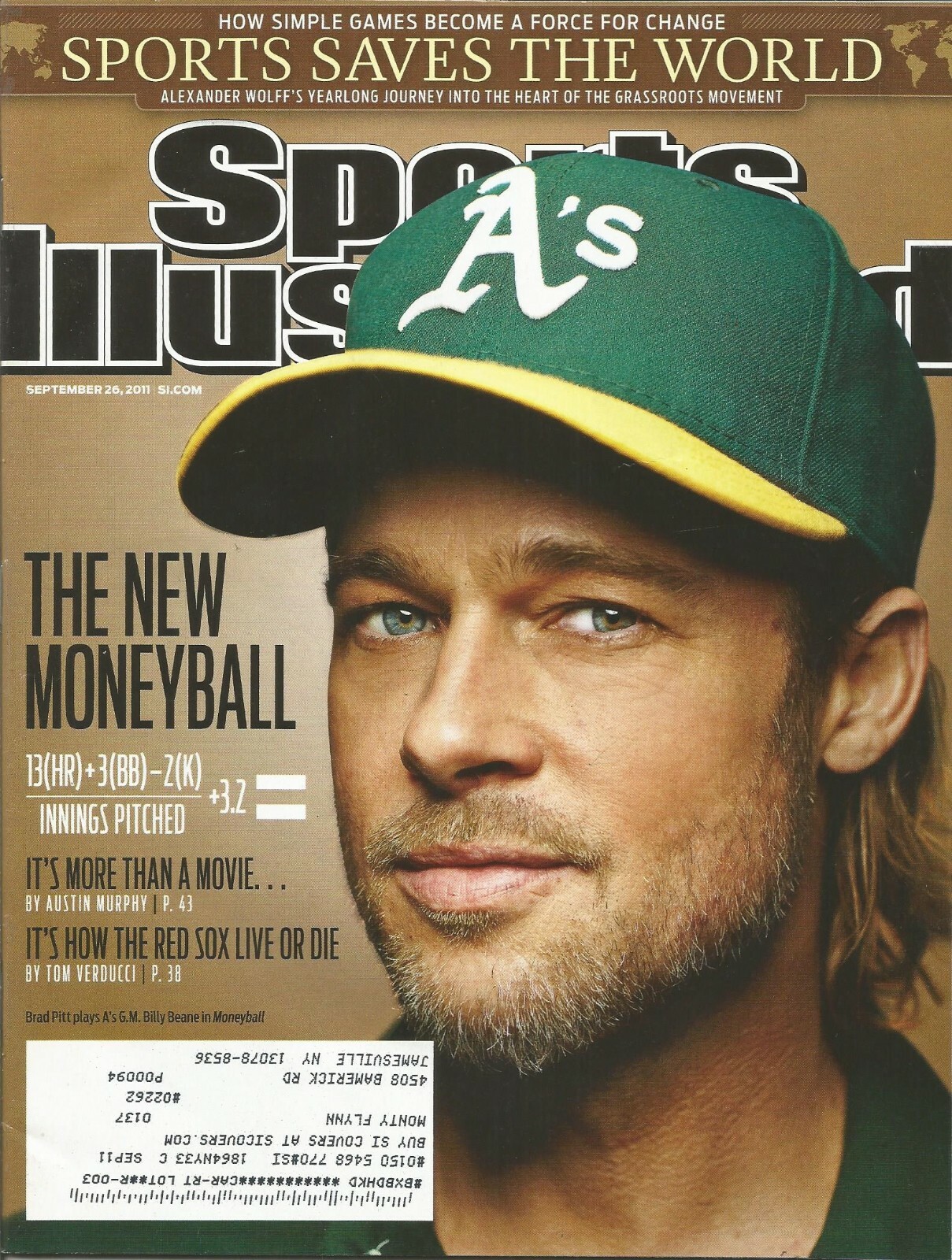 Moneyball Movie Brad Pitt