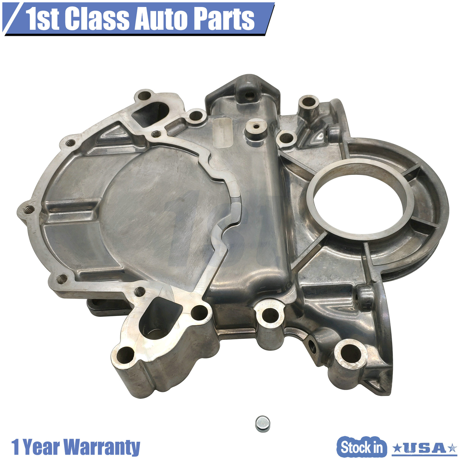 Aluminum Timing Chain Cover (Non Efi) For 1968-1980 Ford SB 289 302 351 ...