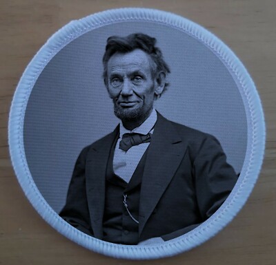 Abe Abraham Lincoln US President POTUS Patch Badge Patches Badges | eBay