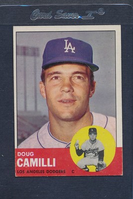 1963 Topps #196 Doug Camilli Dodgers VG/EX *737 | eBay