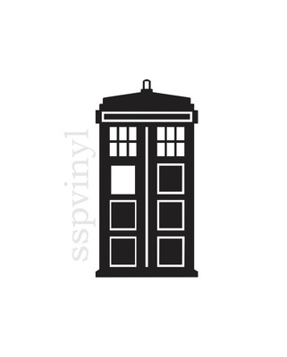 Doctor Who Tardis Car Laptop Window Decal Sticker | eBay