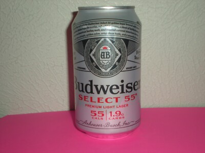 Budweiser Select "55" 12 oz Empty Collectible Beer can | eBay