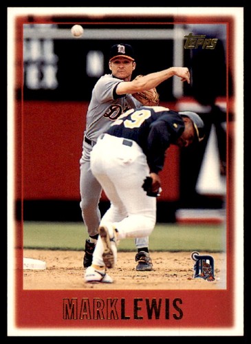 1997 Topps Baseball Card Mark Lewis Detroit Tigers #442 | eBay