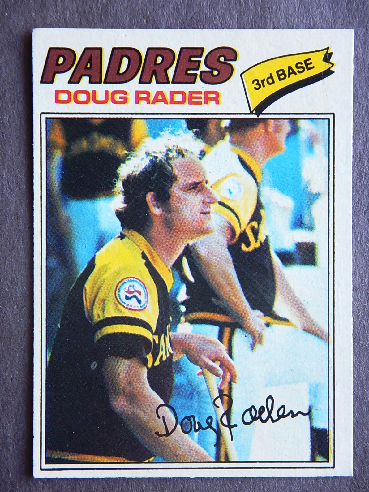 Doug Rader #9 Topps 1977 Baseball Card (San Diego Padres) VG | eBay