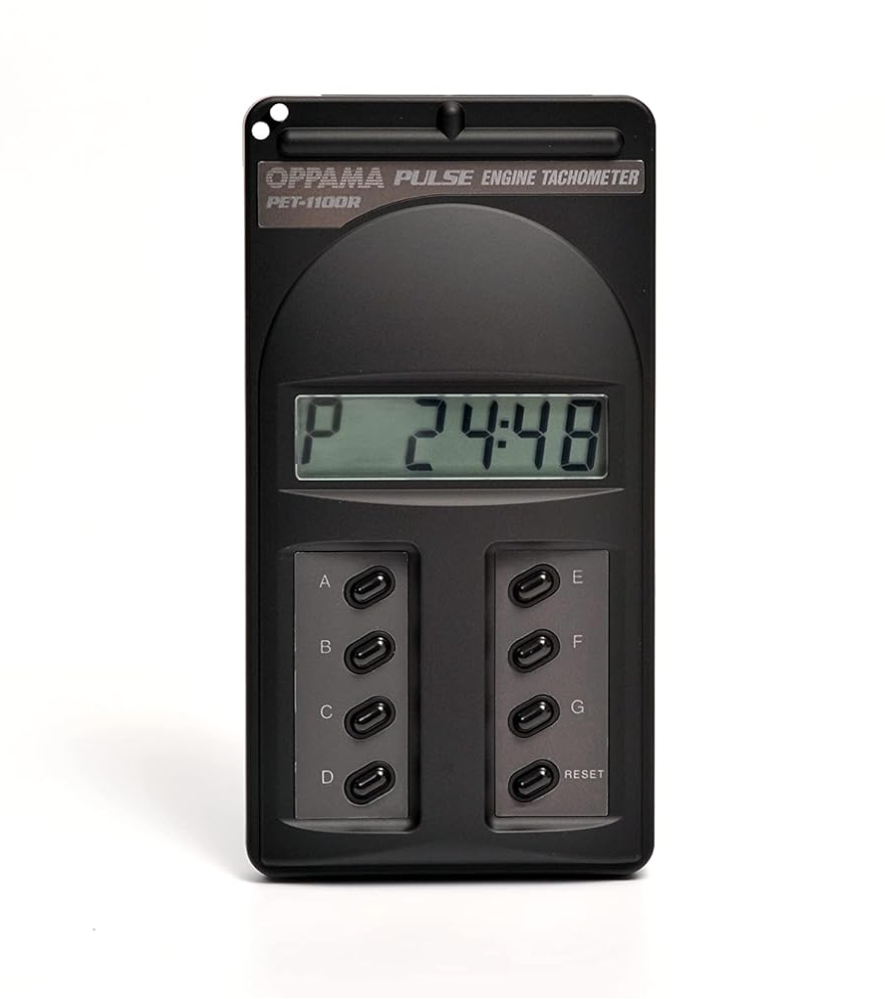 OPPAMA ‎PET-1100R Pulse Engine Tachometer Handy Type w/Box from Japan ...