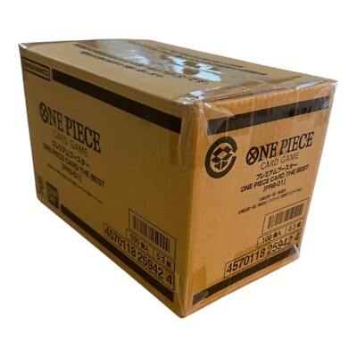 One Piece case x10 box Prb01 The Best Prb-01 Display sealed prb 01 ...