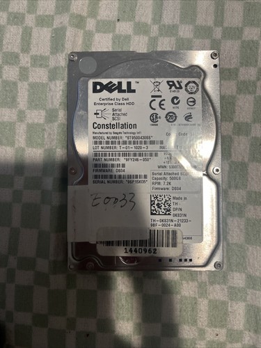 Dell Hard Drives Lot Of 4 ST9500430SS/ST9500620SS/ST1200MM0007 ...