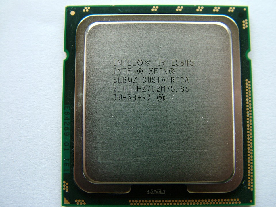 Intel Xeon E5645 / 6 x 2,40GHz / 5,86GT/s Sockel 1366 Prozessor | eBay