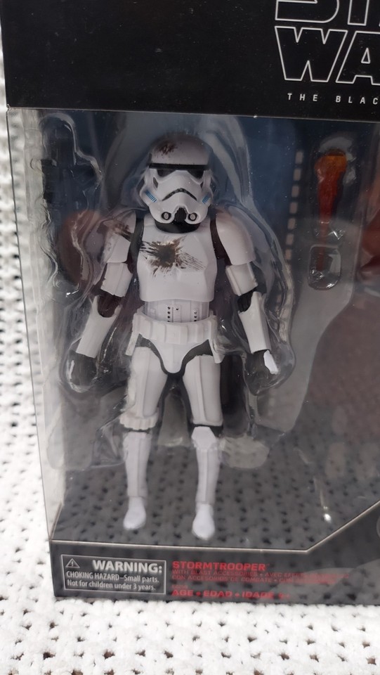 2017 Star Wars Black Disney Store Exclusive 6" Stormtrooper w/Blast ...