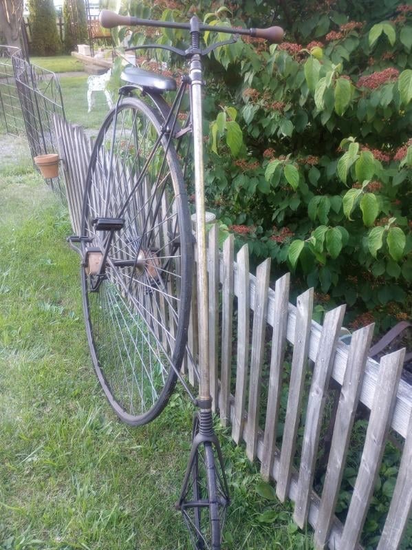 1880’s AMERICAN STAR HIGH WHEEL BICYCLE BY H.B. SMITH MACHINE CO. PENNY ...