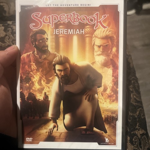Superbook Jeremiah DVD 2018 CBN Christian Faith Based Kids NEW Sealed ...