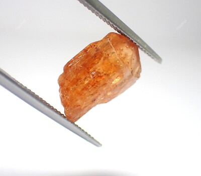 11.46 Cts Brazilian Imperial Topaz Loose Gemstone Rectangle Rough 16x10 ...