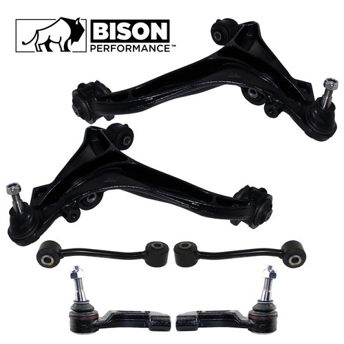 Bison Performance 6pc Front Control Arms Sway Bars TieRods Kit For ...