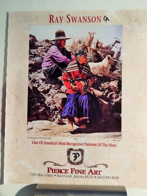 RAY SWANSON ART PIECE VTG ORIG 1995 ADVERTISEMENT | eBay