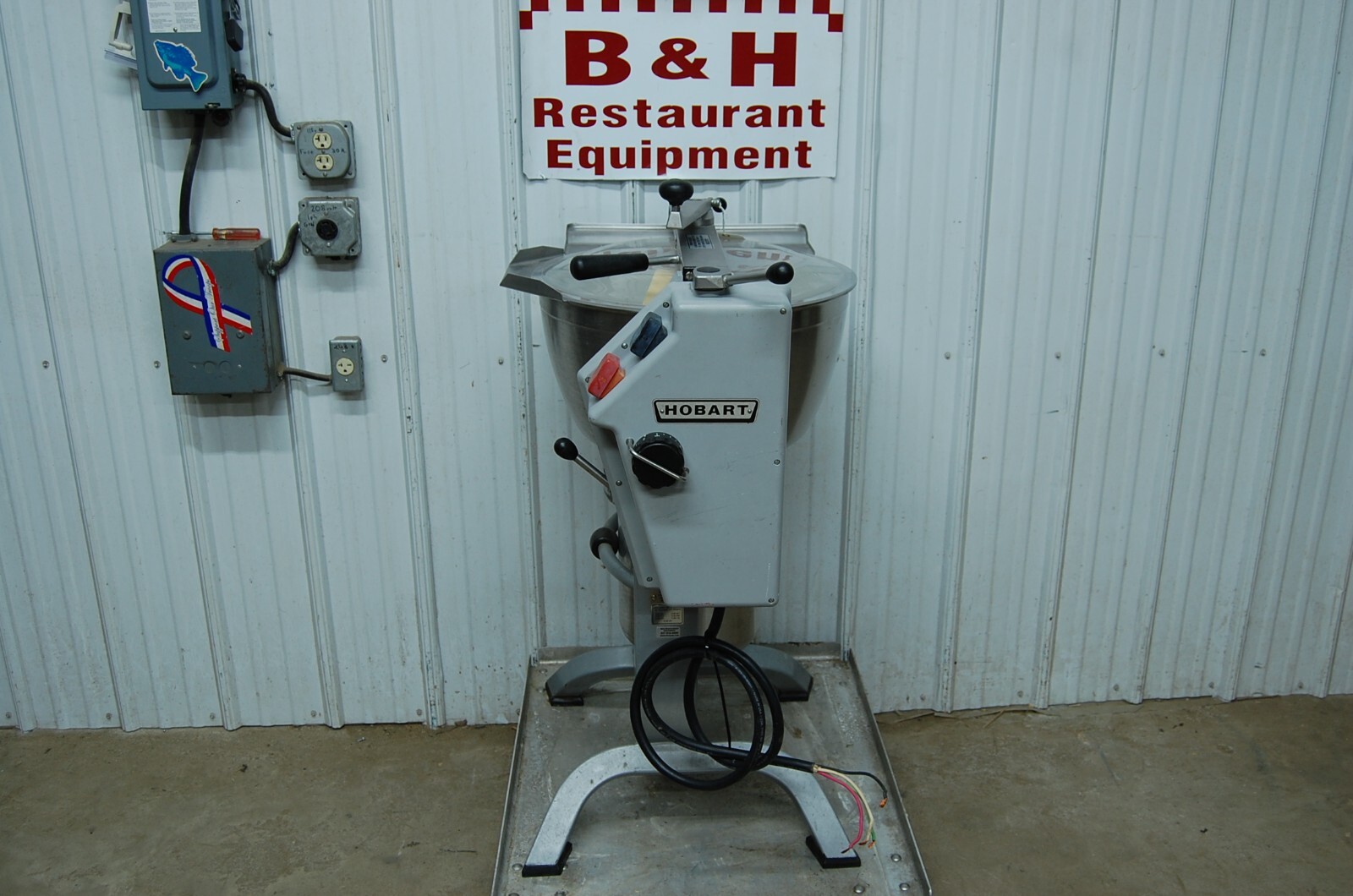 Hobart HCM 450 Qt Vertical Cutter Mixer w/ S Knife, Bowl Scraper - VCM ...