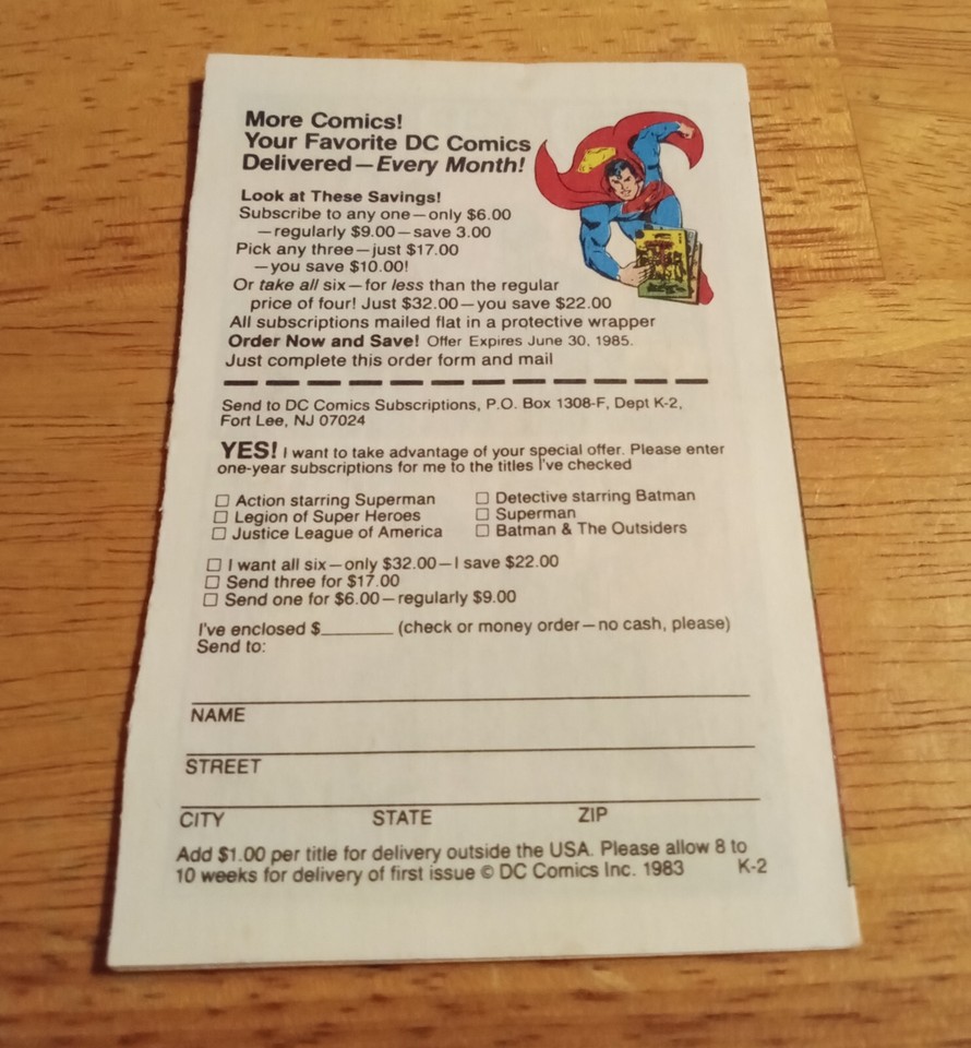 Lot Of 10 1980s DC Mini Comic Books - Near Mint Condition | eBay