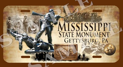 Mississippi State Monument Gettysburg, Pa Civil War Themed vehicle ...