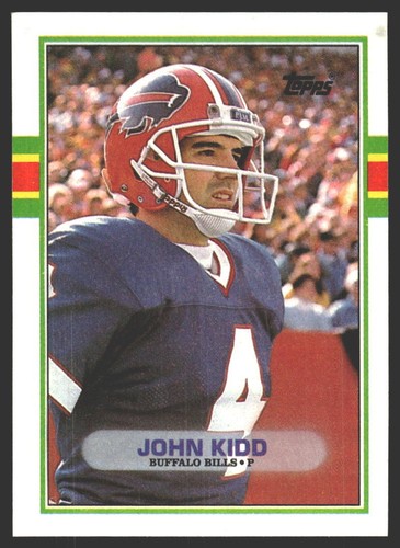 John Kidd #47a 1989 Topps Buffalo BillsRC Rookie | eBay
