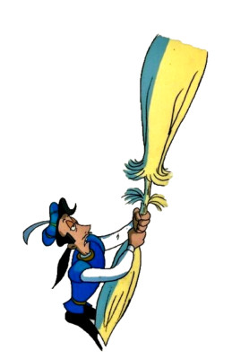 #MM89 - RAPUNZEL ANIMATION CEL - PRINCE CLIMBING RAPUNZEL'S HAIR ...