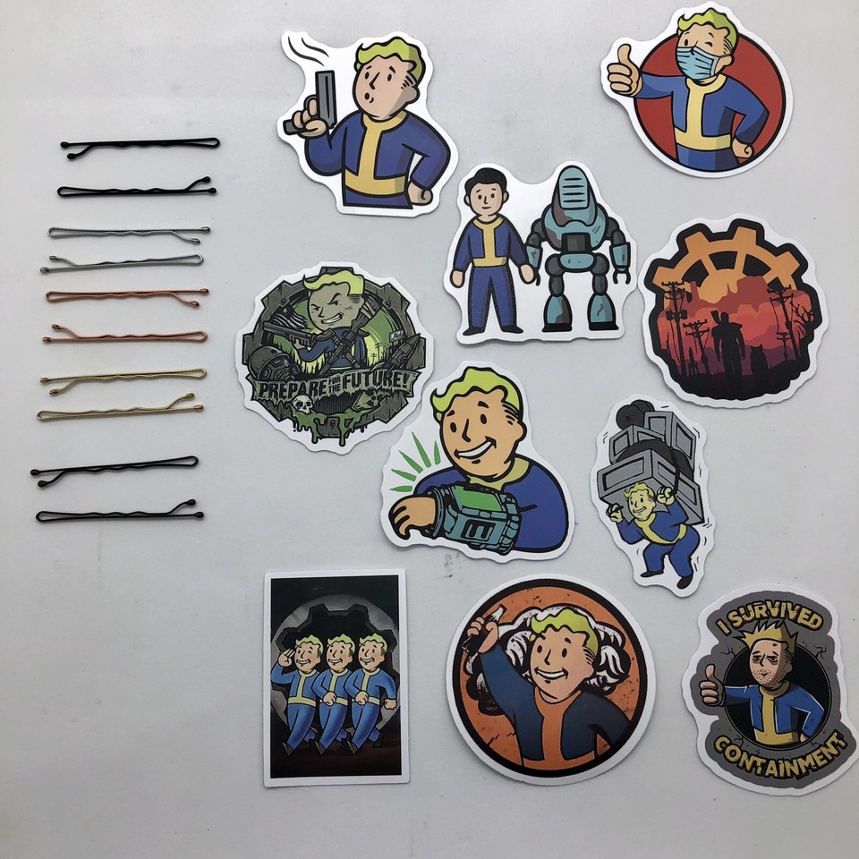 FALLOUT Collectibles - Vault-Tec Ammo Box/ Can + Fallout Caps & LOOT ...