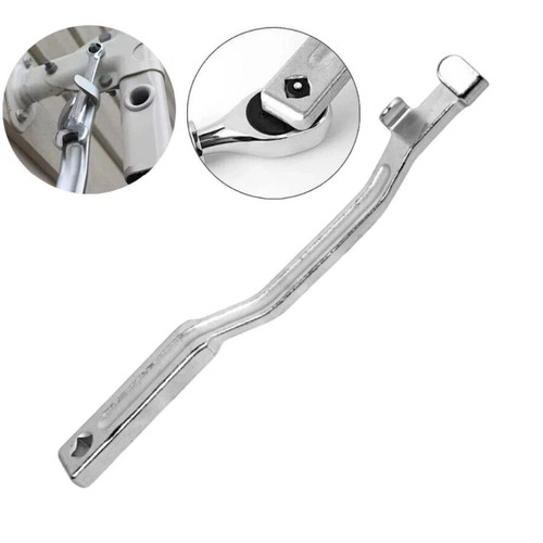 Universal Spanner Extension Wrench Extender Bar 1/2" Sq Silver Black ...