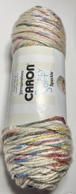 CARON SIMPLY SOFT SPECKLE yarn. 1pk. VINTAGE . I Combine Ship. SEE ...