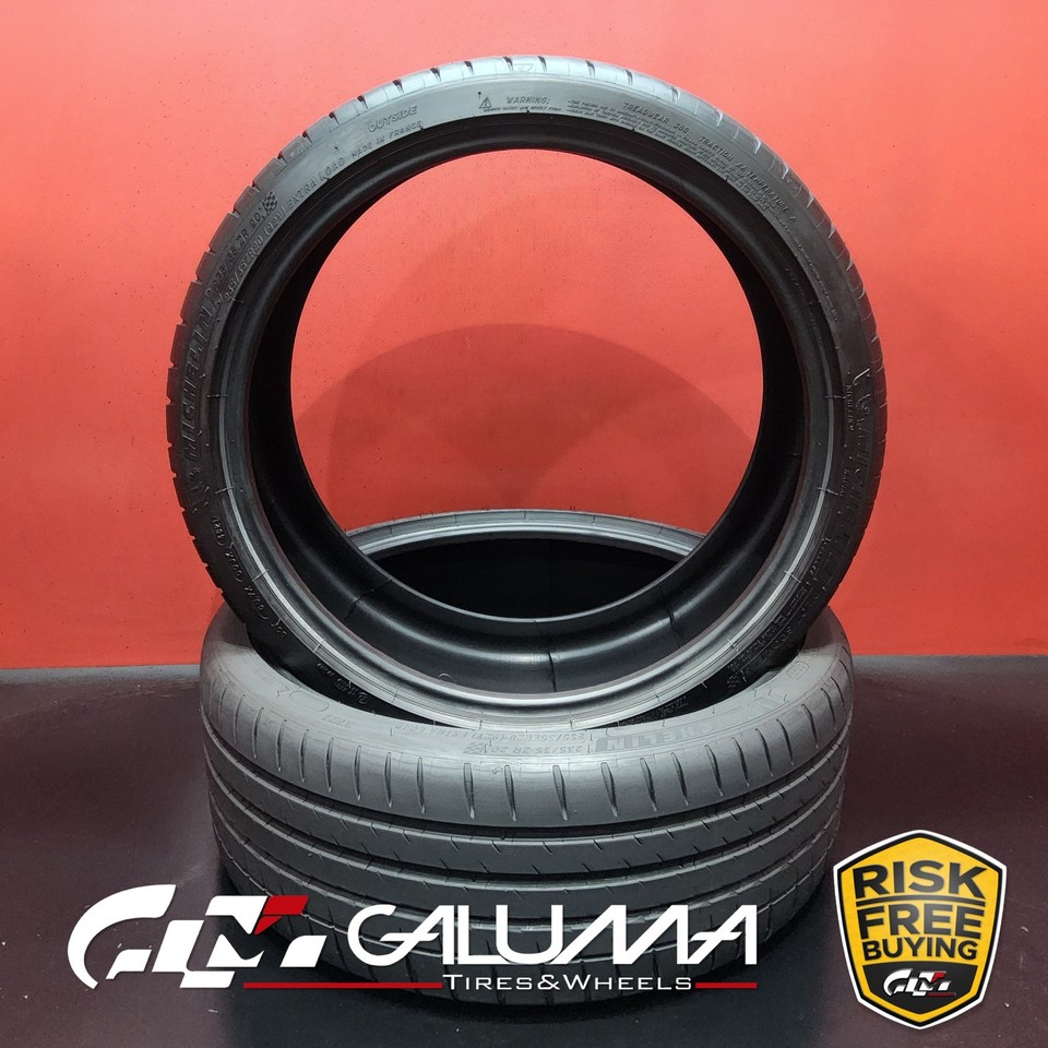 Set of 2 Tires Michelin Pilot Sport 4S XL ZR20 235/35/20 2353520 No ...