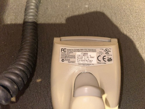 Hand Held Products IT3800 3800LC Barcode Scanner 5-pol DIN PS/2 V-48 ...