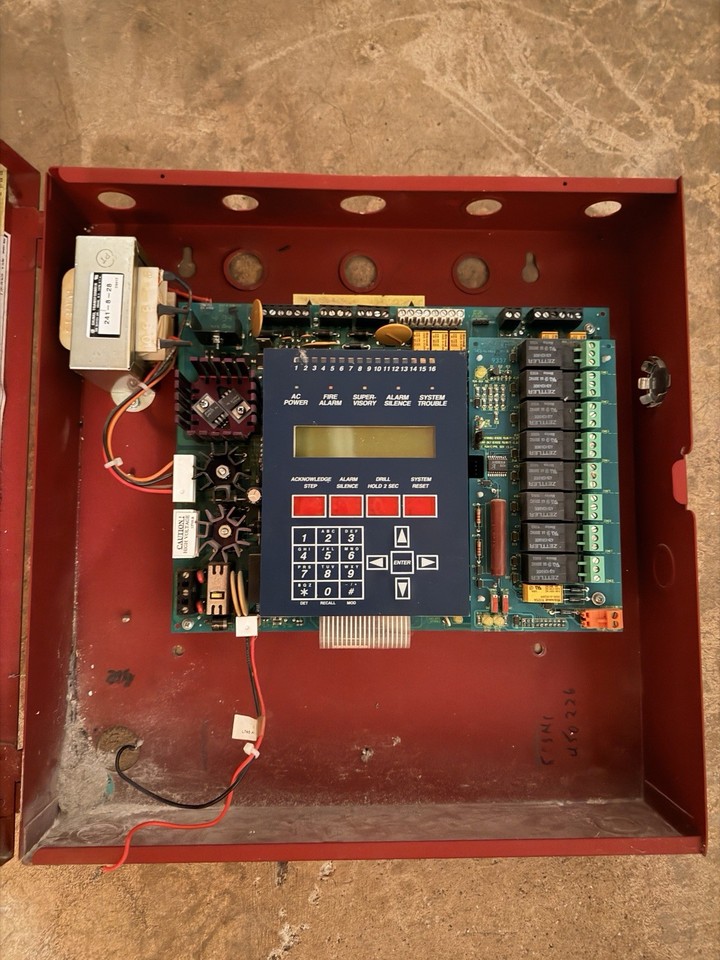 Fire Lite MS-9200 (First Gen) Fire Alarm Control Panel WORKING *READ ...