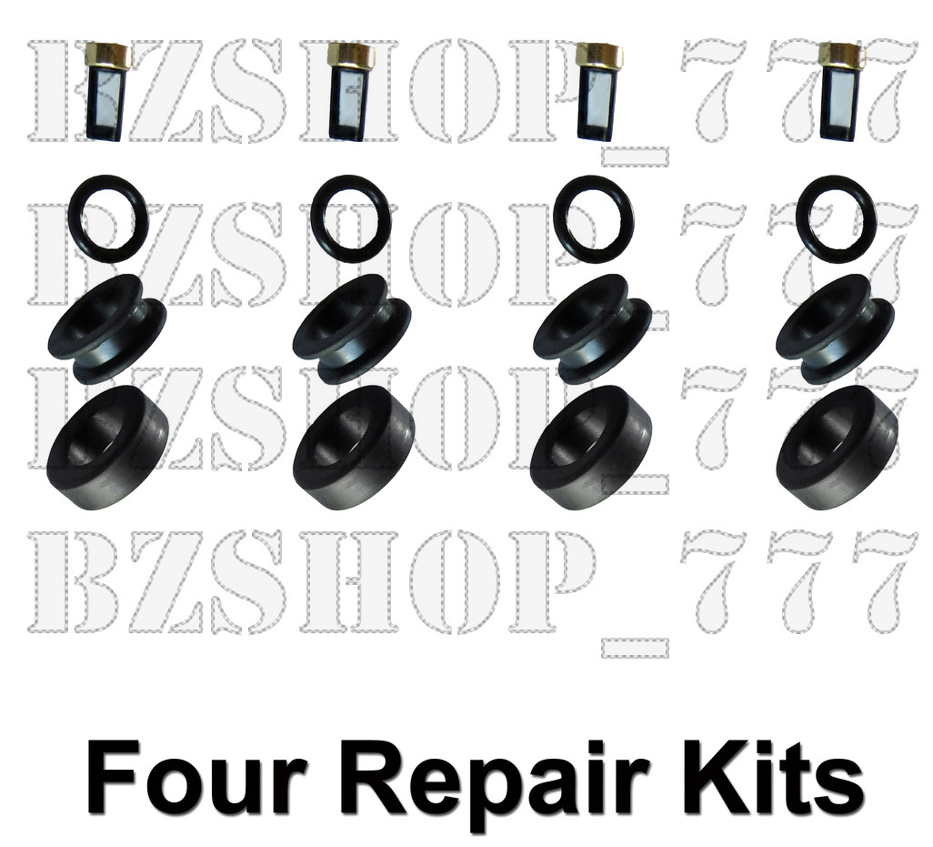 FUEL INJECTOR REPAIR KIT O-RINGS FILTERS GROMMETS YAMAHA OUTBOARD 115HP ...