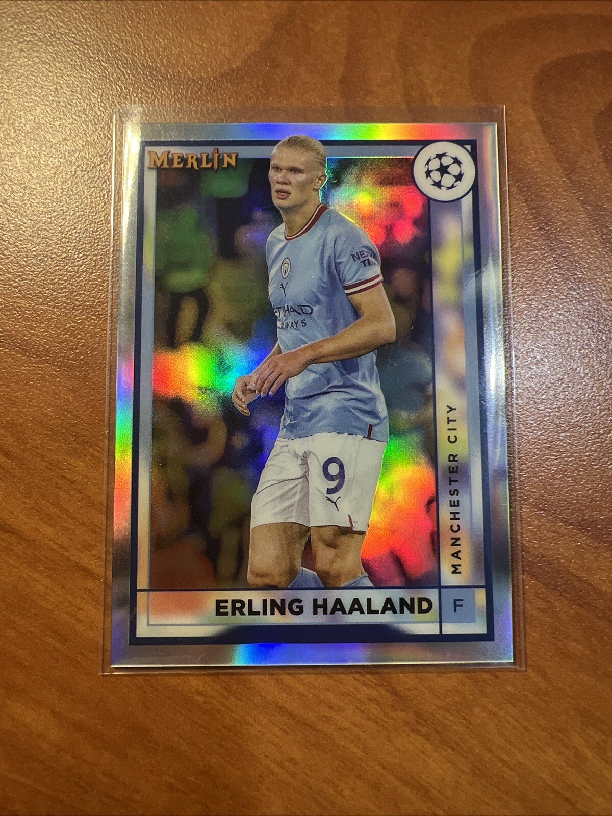 2022-23 Topps Merlin Chrome UEFA Erling Haaland Refractor #92 ...