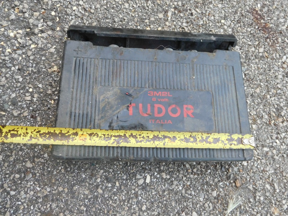 VESPA BATTERIA D'EPOCA TUDOR ITALIA 6V GS 150 150 VB1 MOTO GILERA MV ...
