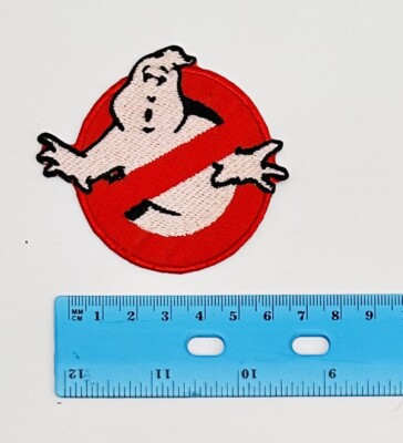 Ghostbusters Iron On Patch 6 Cm movie humor ghost hunting ghouls | eBay