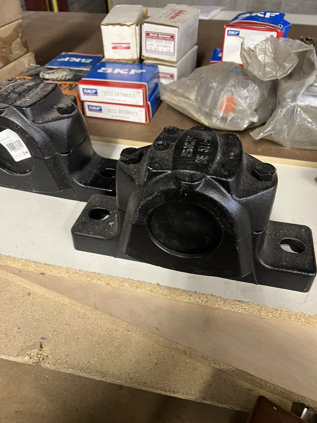 SKF SE 511-609 Split Plummer Block Housing 50mm ID for sale online | eBay