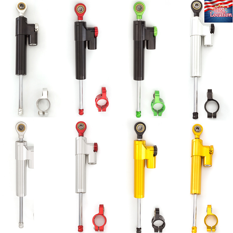 Racing Street | Universal Adjustable Cnc Steering Damper Linear ...