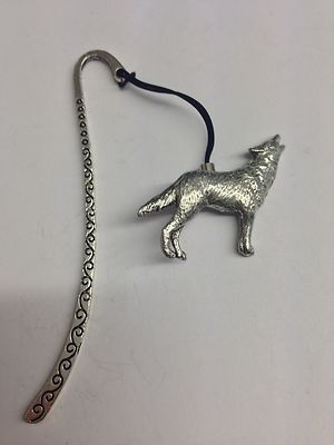 Wolf PP-A26 Pattern Bookmark 3D English pewter charm | eBay UK