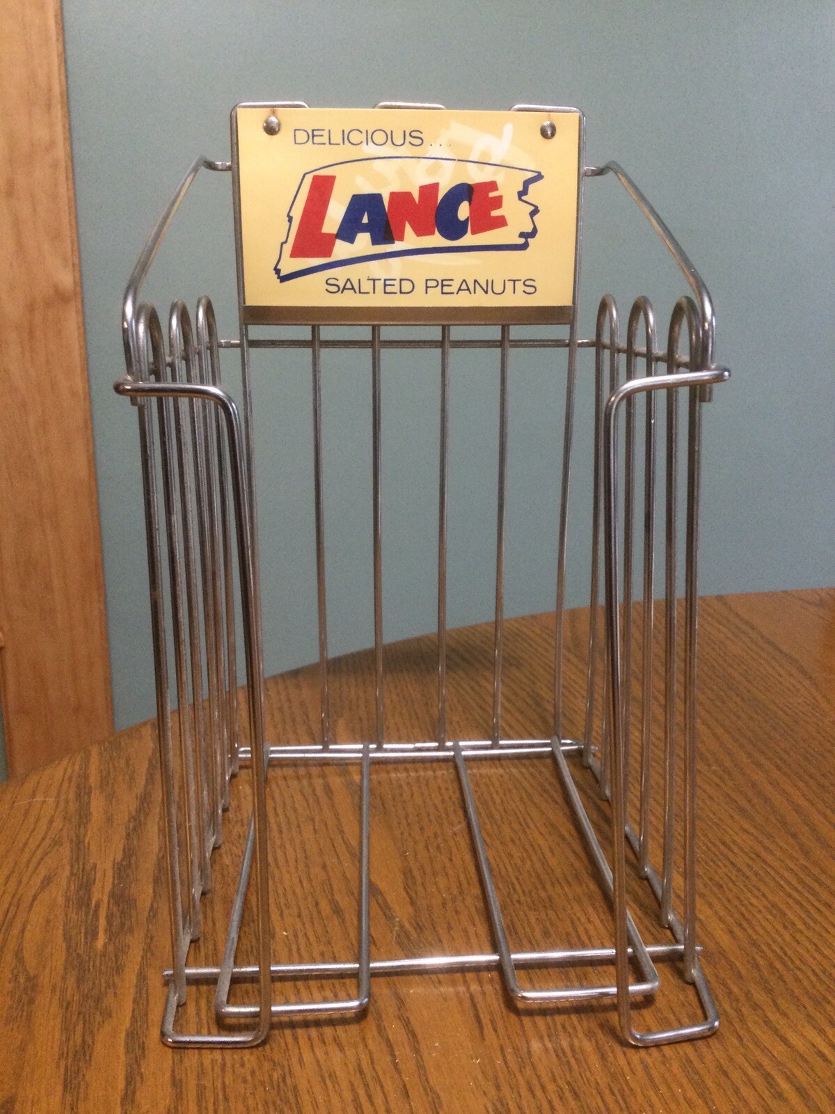 Vintage Lance Salted Peanuts Display Rack | eBay