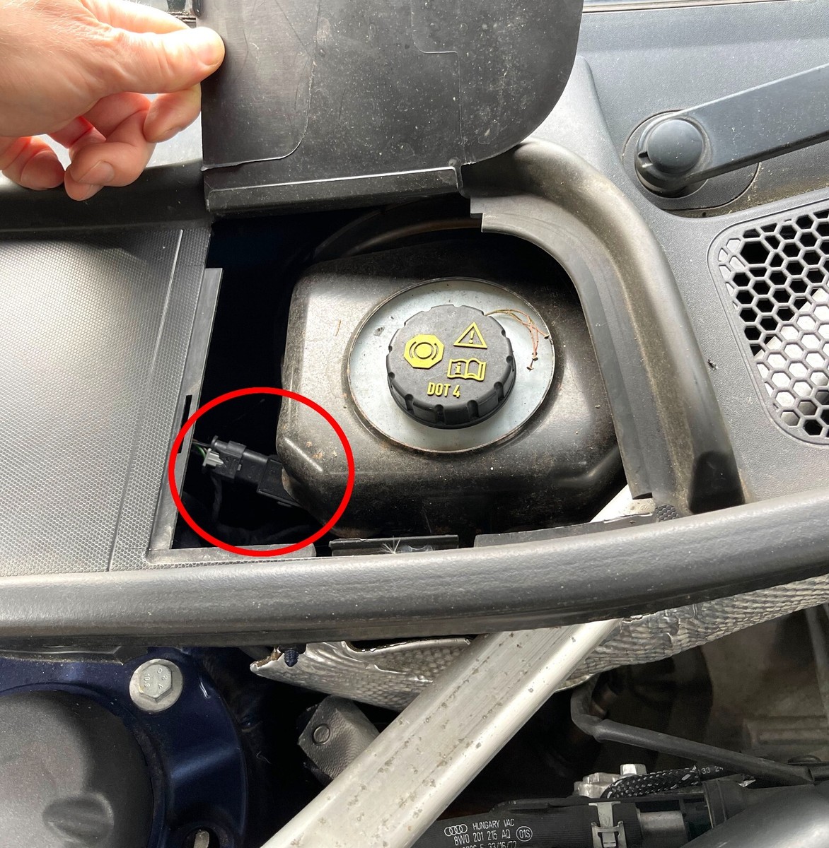 2002 A4 Brake Booster Sensor