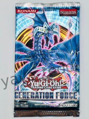 YuGiOh! TCG Generation Force Booster Pack (UNLIMITED) Factory Sealed | eBay