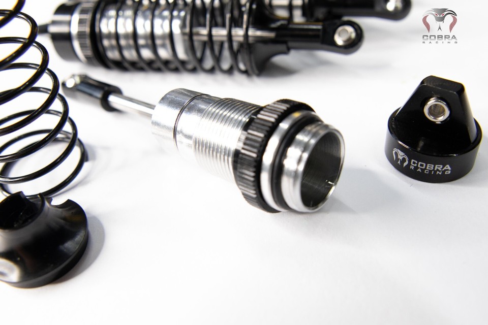 CR-BLK Traxxas SLASH Aluminum BIG BORE Front and Rear Adjustable Shock ...